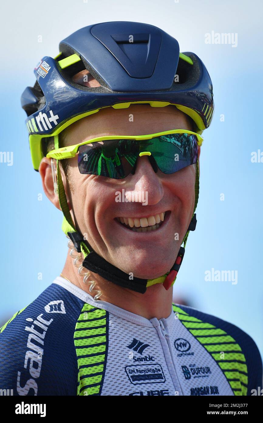 Belgian Timothy Dupont of Wanty-Groupe Gobert pictured at the start of ...