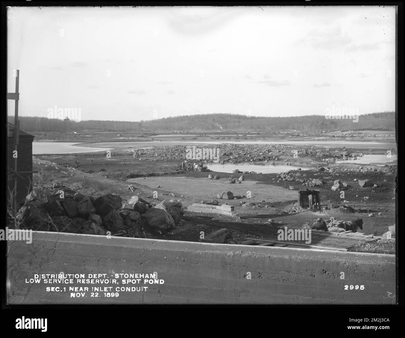 Distribution Department, Low Service Spot Pond Reservoir, Section 1 ...