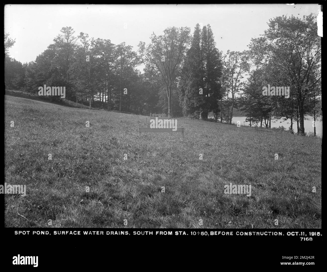 Water reservoir surface Black and White Stock Photos & Images - Alamy