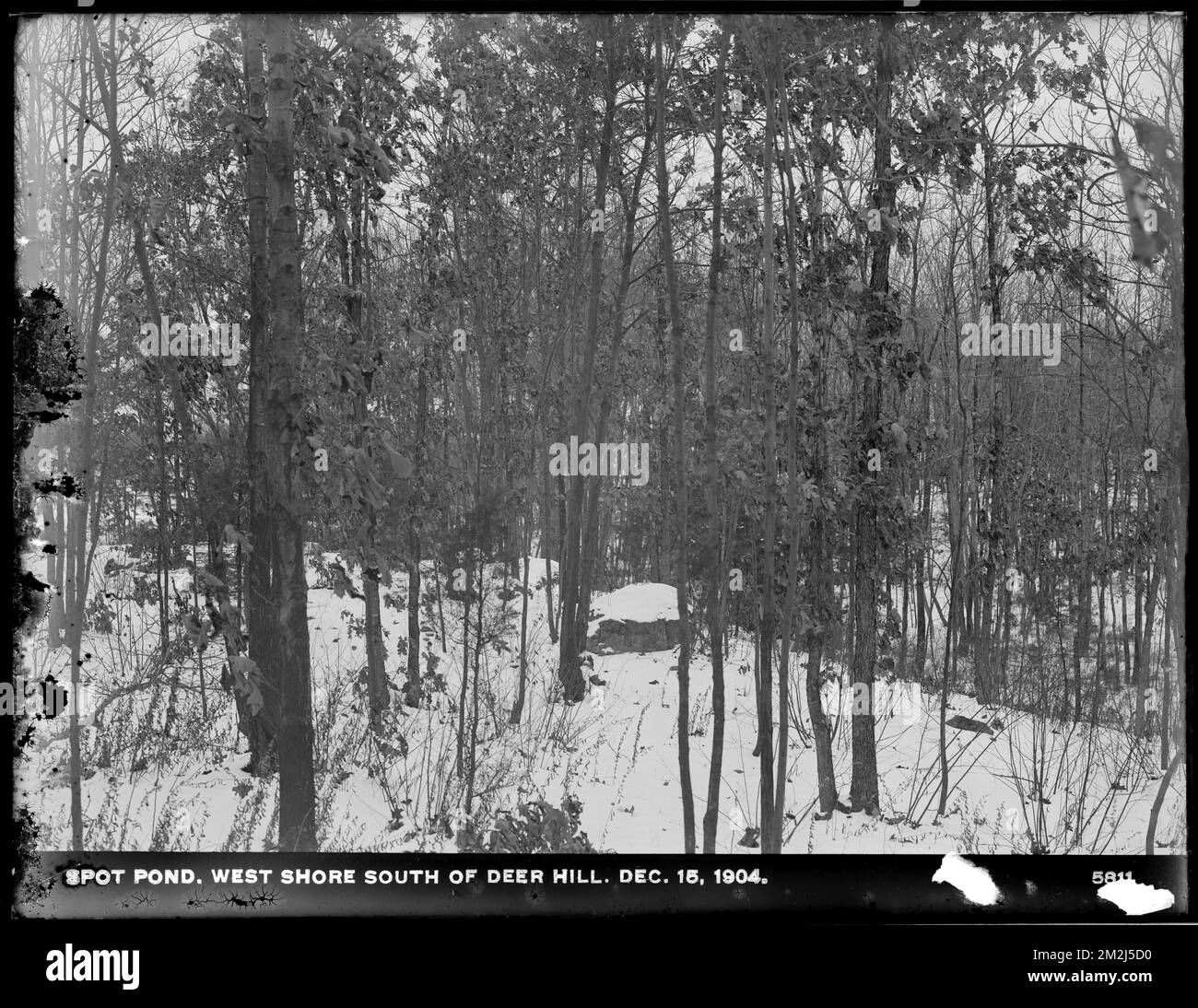 Distribution Department, Low Service Spot Pond Reservoir, westerly ...