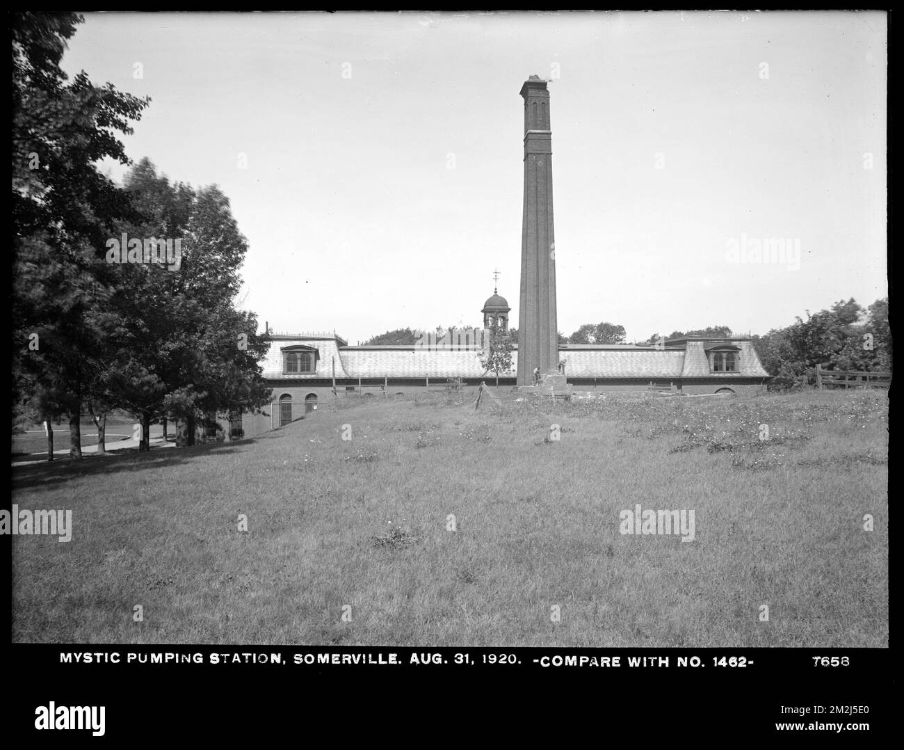 Distribution Department, Mystic Pumping Station, (compare with No. 1462 ...