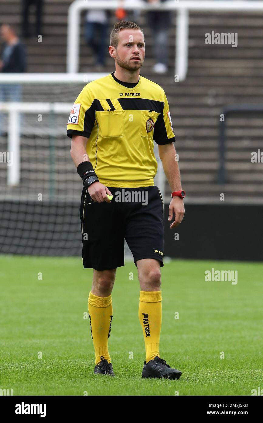 referee Anthony Letellier pictured at a Croky Cup 5th round game ...
