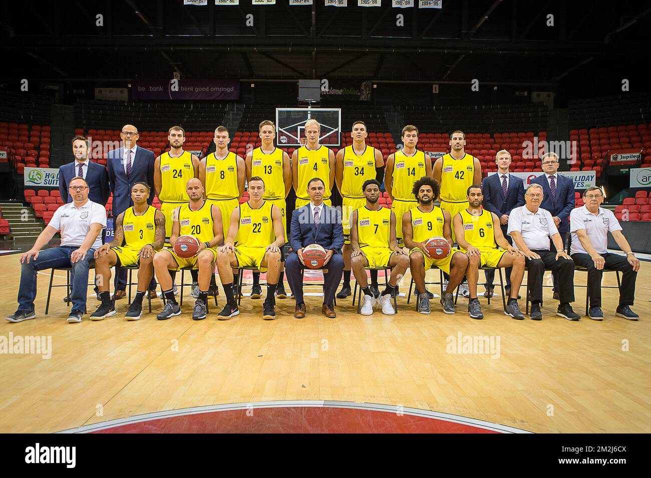 (upper L-R), Nick Vande Lanotte, Philip Debaere, Oostende's Chase ...