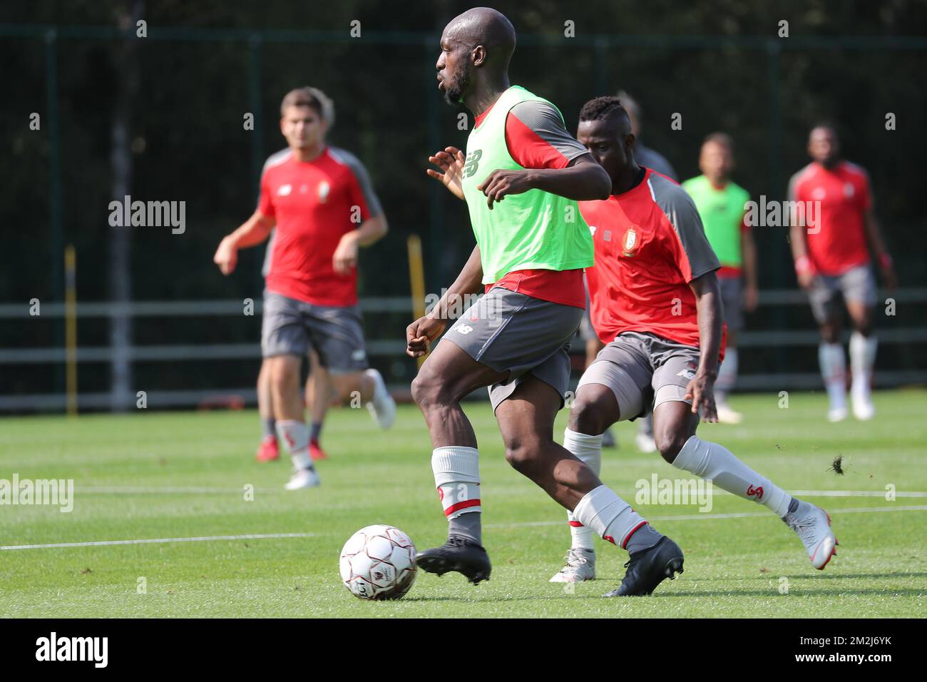 Standard's Luis Pedro Cavanda pictured during a training session, open ...