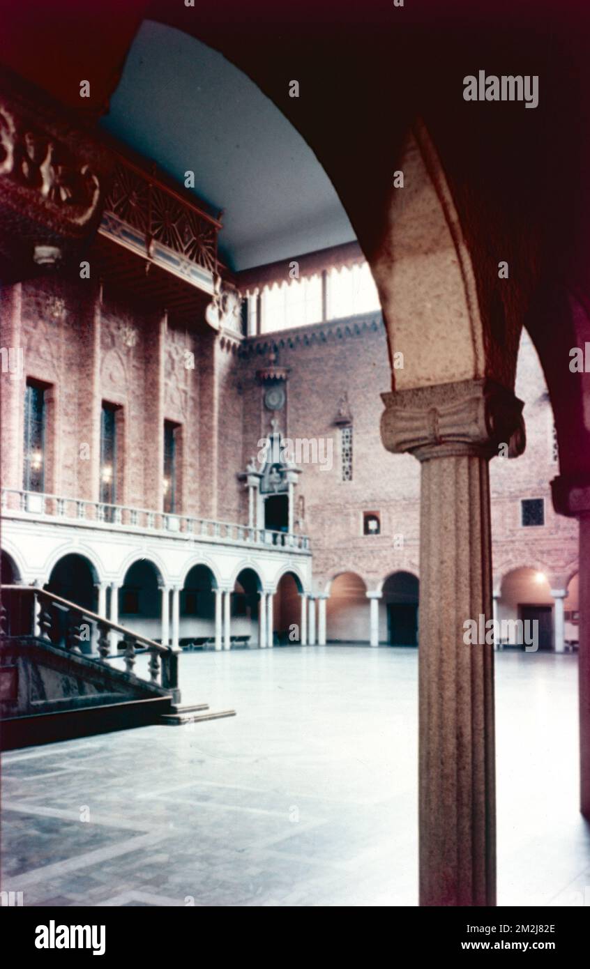 The blue hall hi-res stock photography and images - Alamy