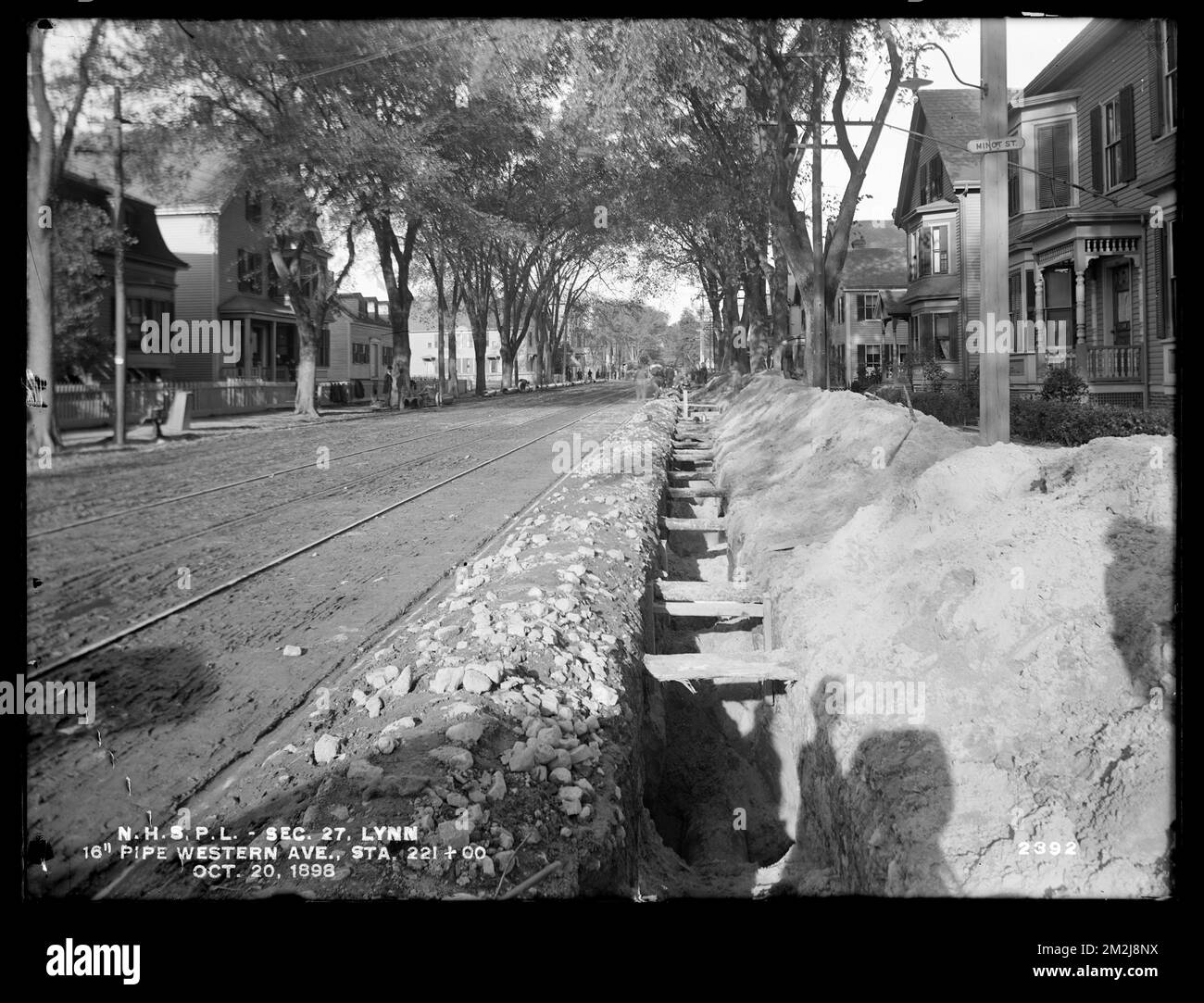 Distribution Department, Northern High Service Pipe Line, Section 27 ...