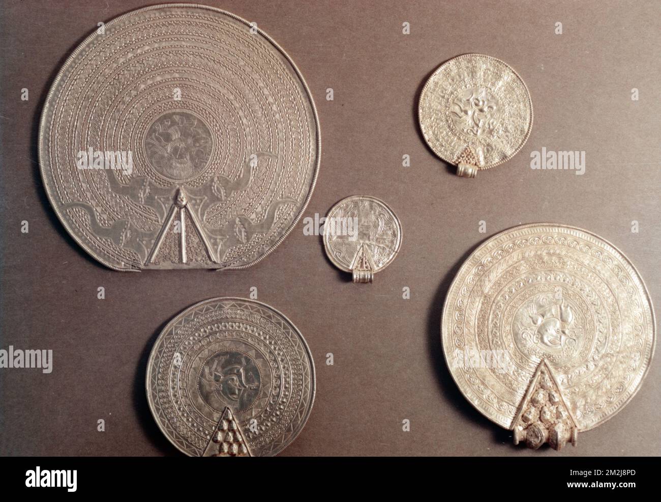 Gold bracteate medal of the 5th Century, History Museum, Stockholm ...