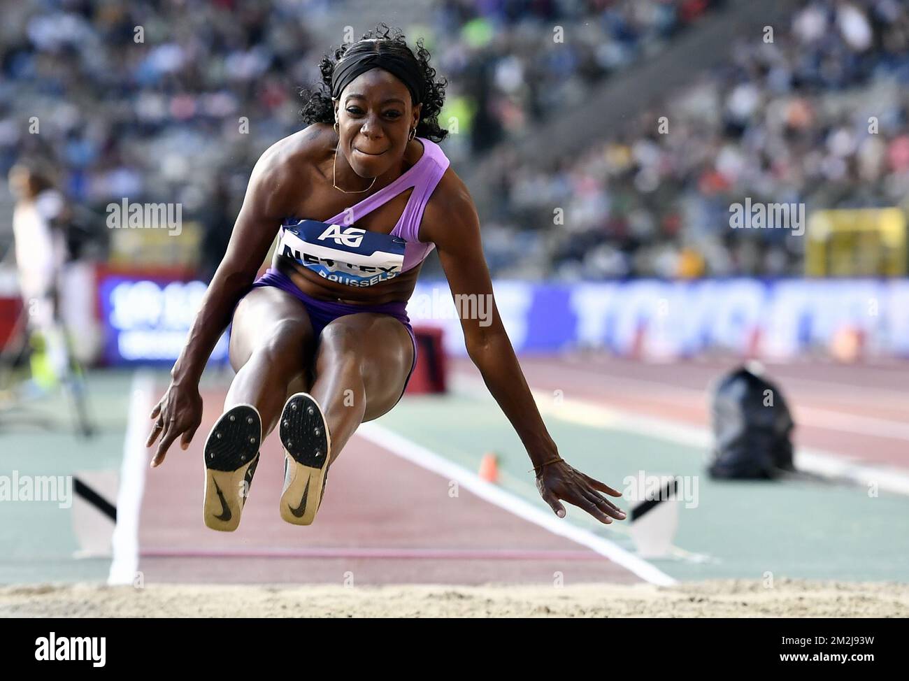 Canada Christabel Nettey pictured in action during the 2018 edition of ...