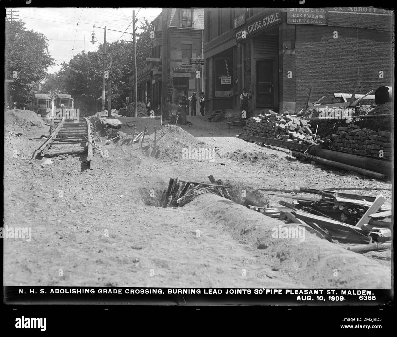 Distribution Department, Northern High Service Pipe Lines, abolishing ...