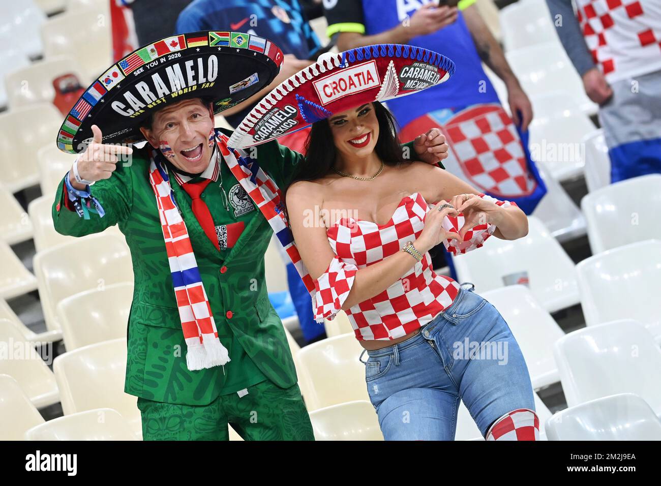 Ex Miss Croatia Ivana KNOELL poses in the grandstand. Semi-final, semi ...