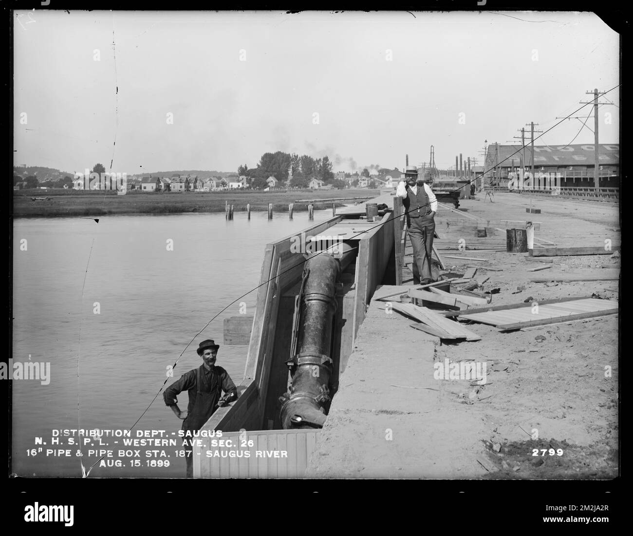 Distribution Department, Northern High Service Pipe Lines, Section 26 ...