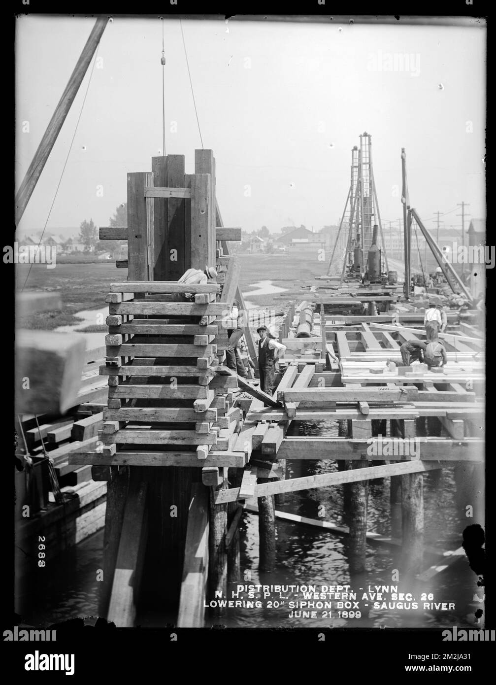 Distribution Department, Northern High Service Pipe Lines, Section 26 ...