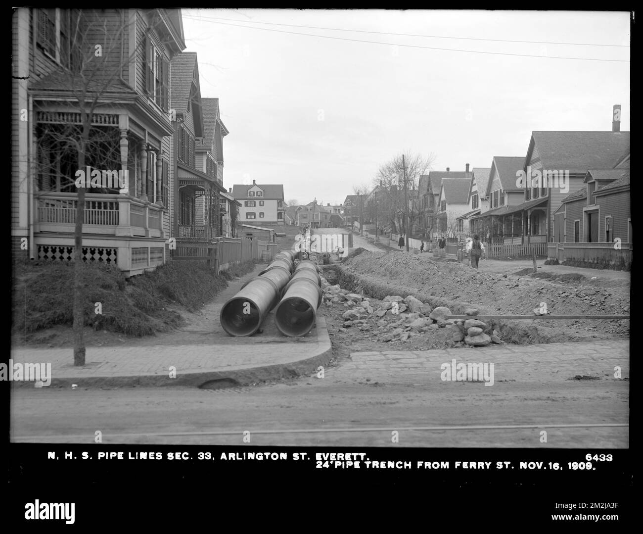 Distribution Department, Northern High Service Pipe Lines, Section 33 ...
