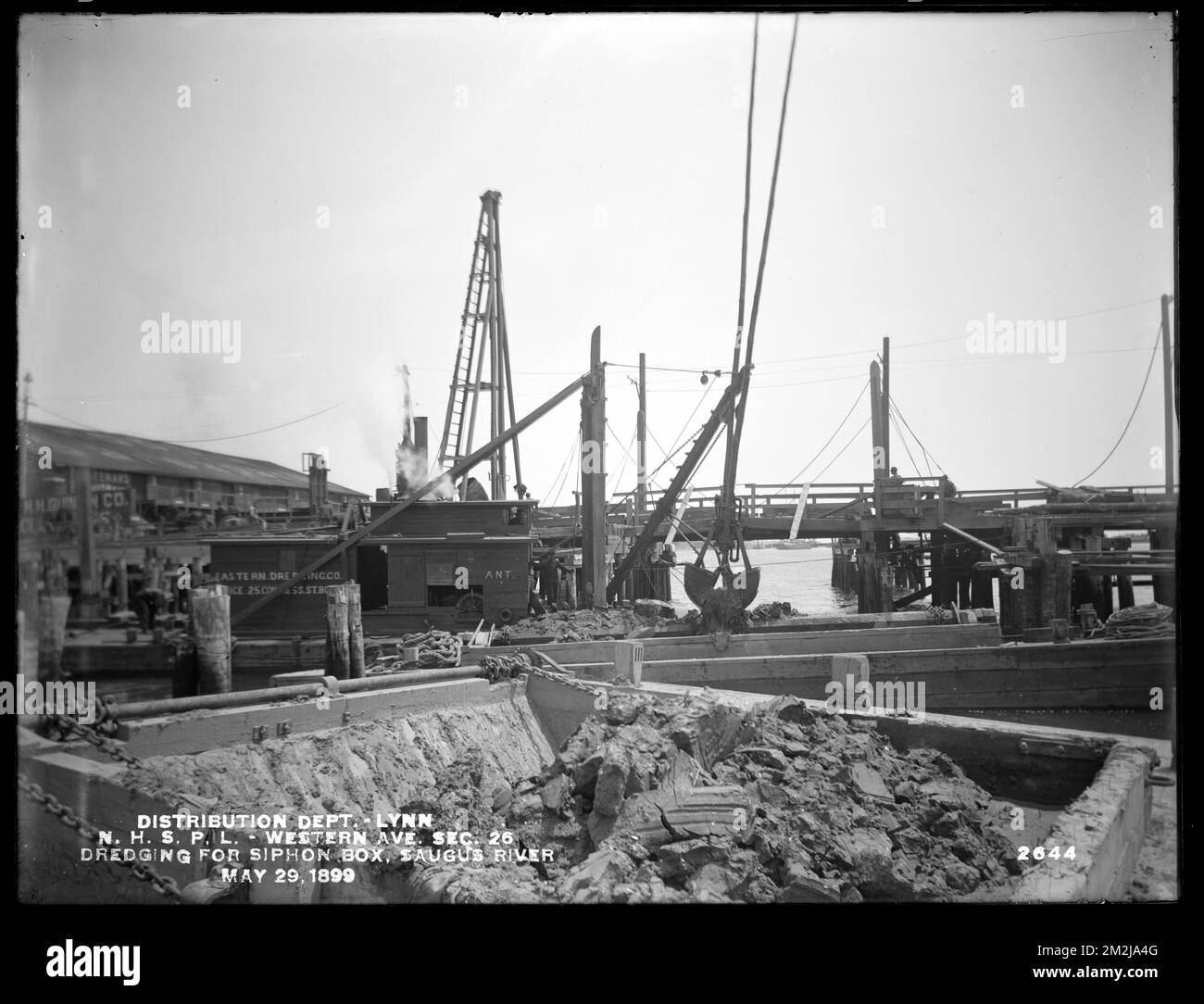 Distribution Department, Northern High Service Pipe Lines, Section 26 ...