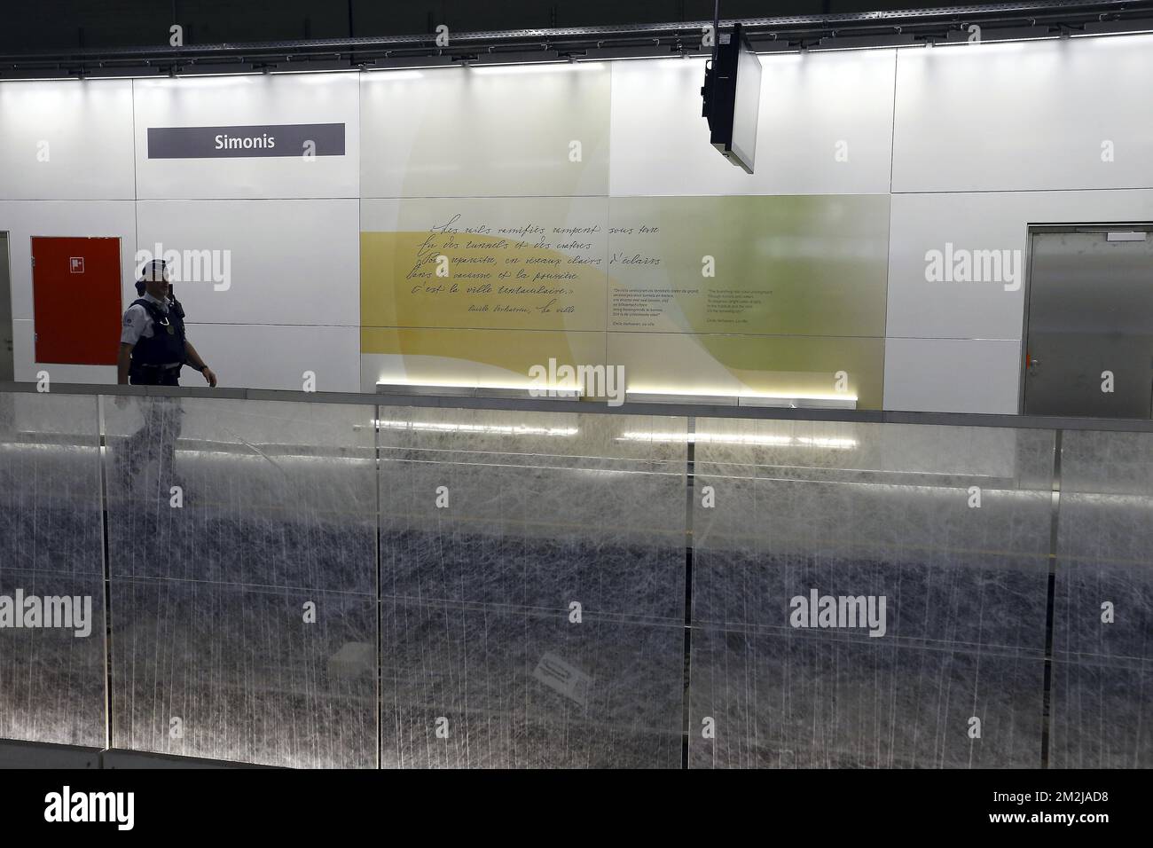 Illustration picture shows the Simonis station during the royal opening ...