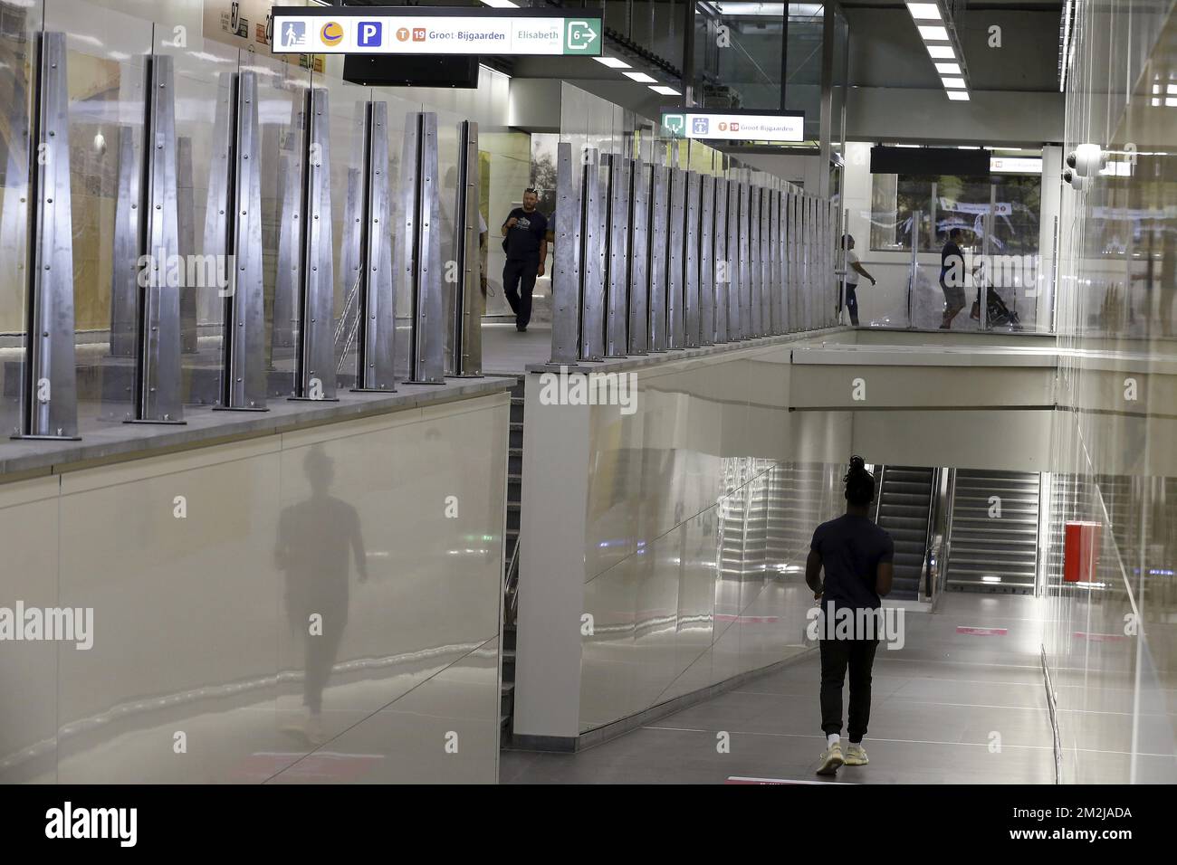Illustration picture shows the Simonis station during the royal opening ...