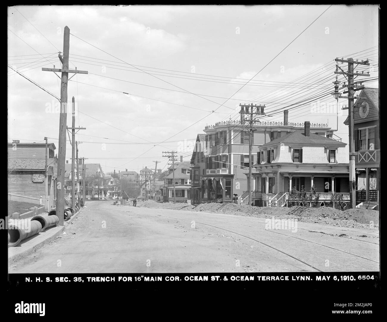 Distribution Department, Northern High Service Pipe Lines, Section 35 ...