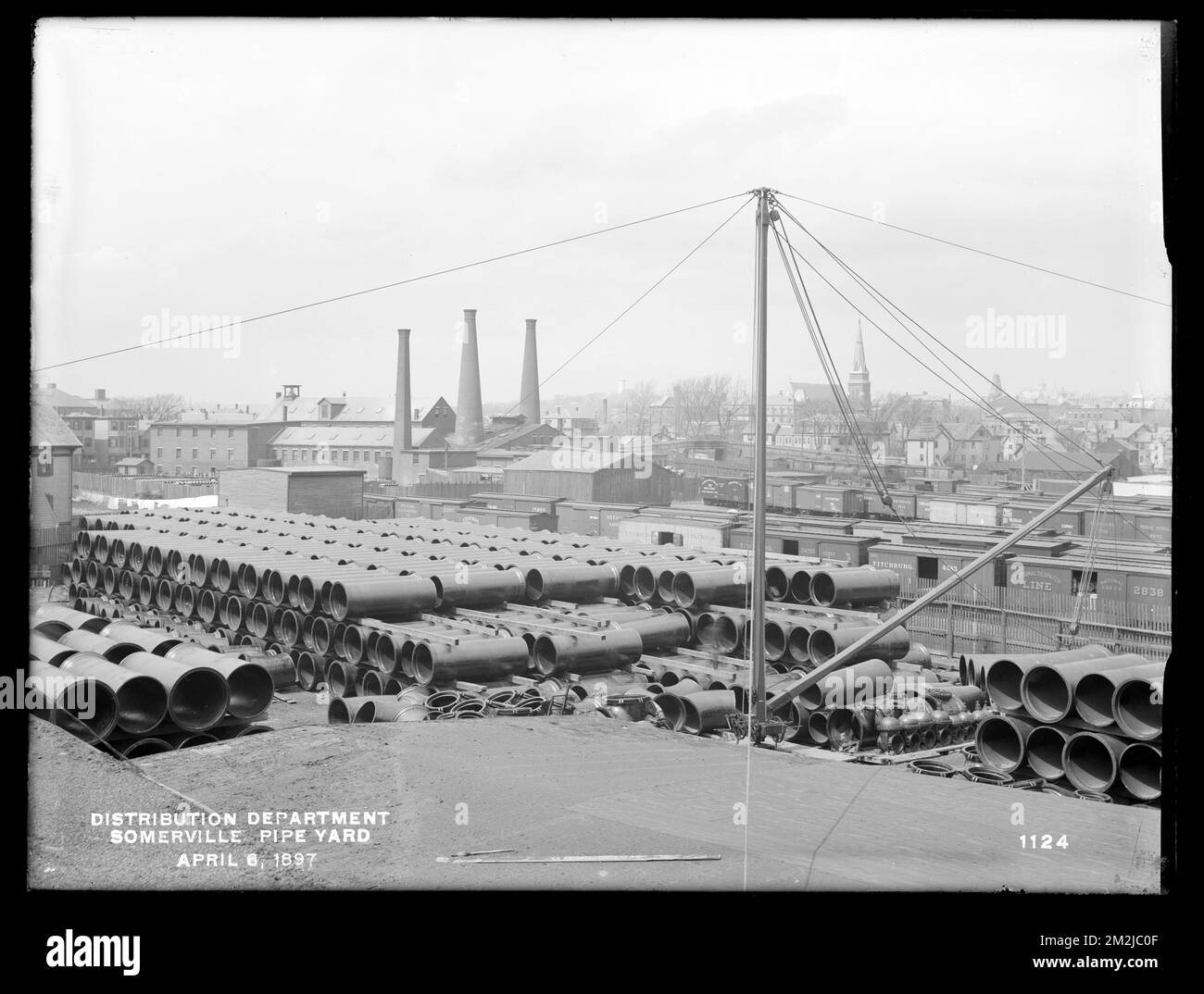Distribution pipes Black and White Stock Photos & Images - Alamy