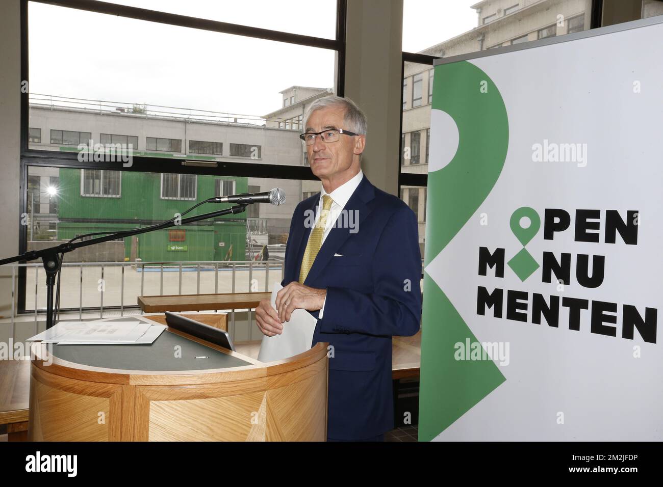Flemish Minister-President Geert Bourgeois pictured during the ...