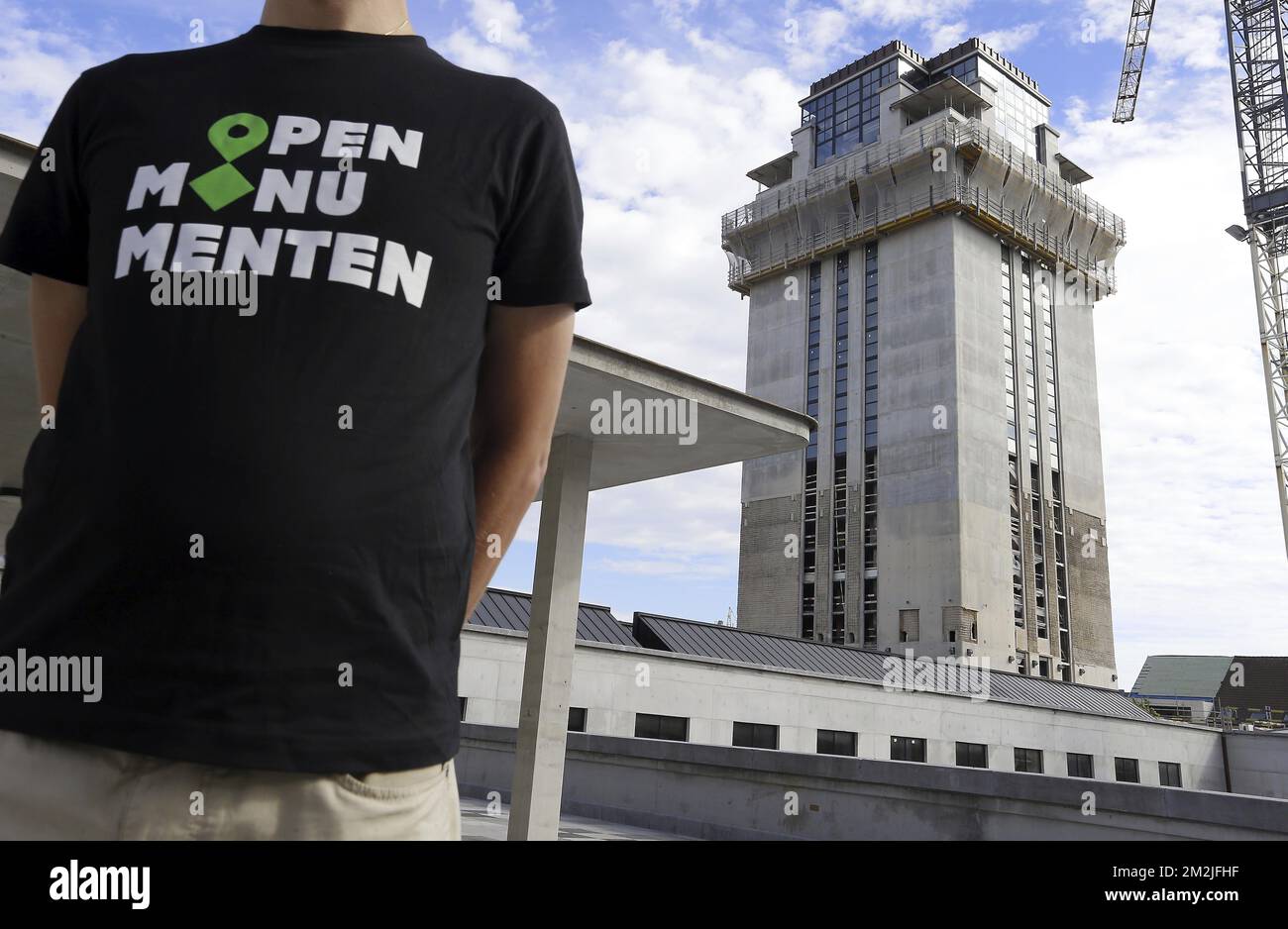 Illustration picture shows the Ghent University Library during the ...