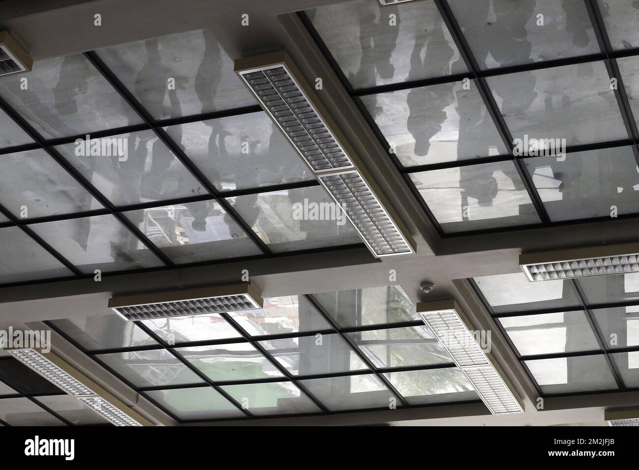 Illustration picture shows the Ghent University Library during the ...