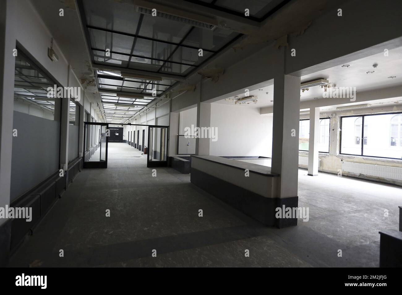 Illustration picture shows the Ghent University Library during the ...