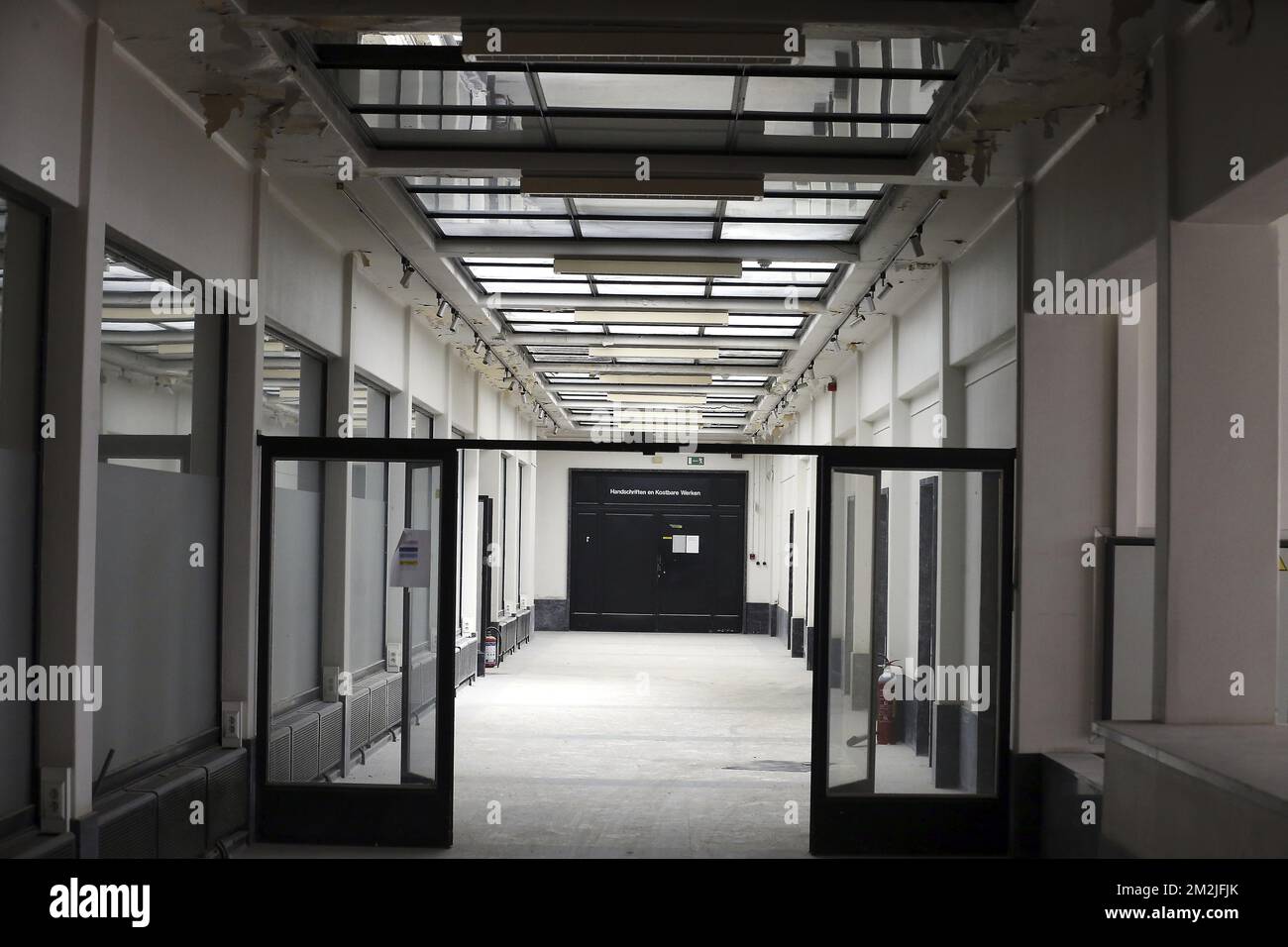Illustration picture shows the Ghent University Library during the ...