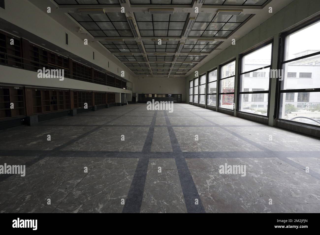 Illustration picture shows the Ghent University Library during the ...