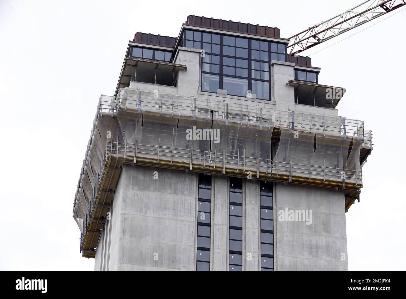 Illustration picture shows the Ghent University Library during the ...