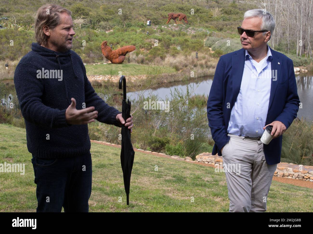 South african artist dylan lewis hi-res stock photography and images ...