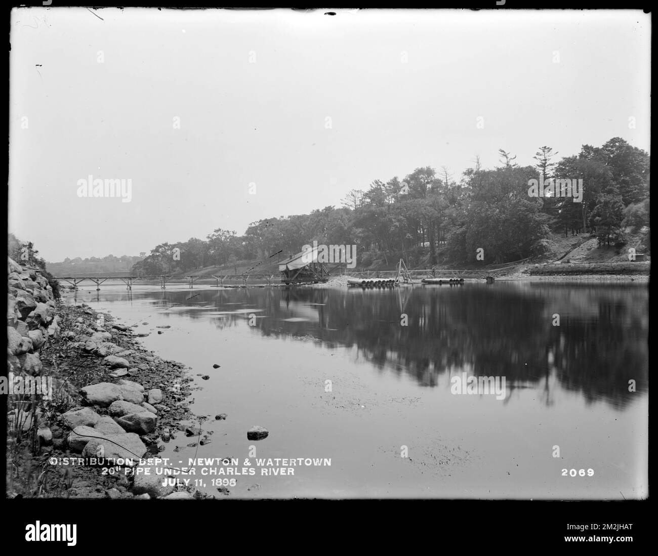 Distribution Department, Southern High Service Pipe Line, Section 24 ...