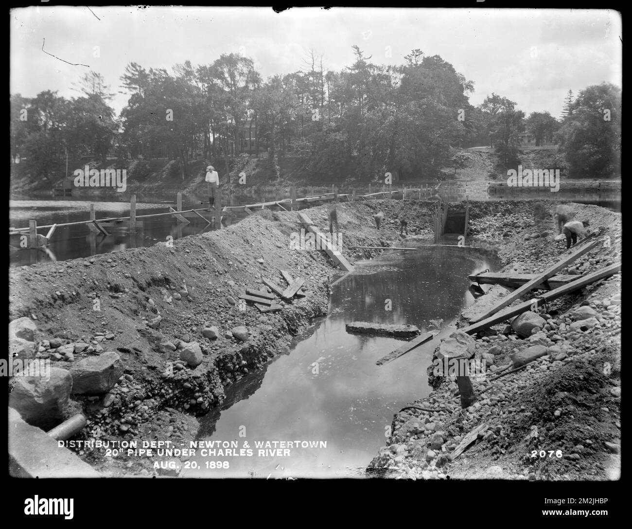 Distribution Department, Southern High Service Pipe Line, Section 24 ...