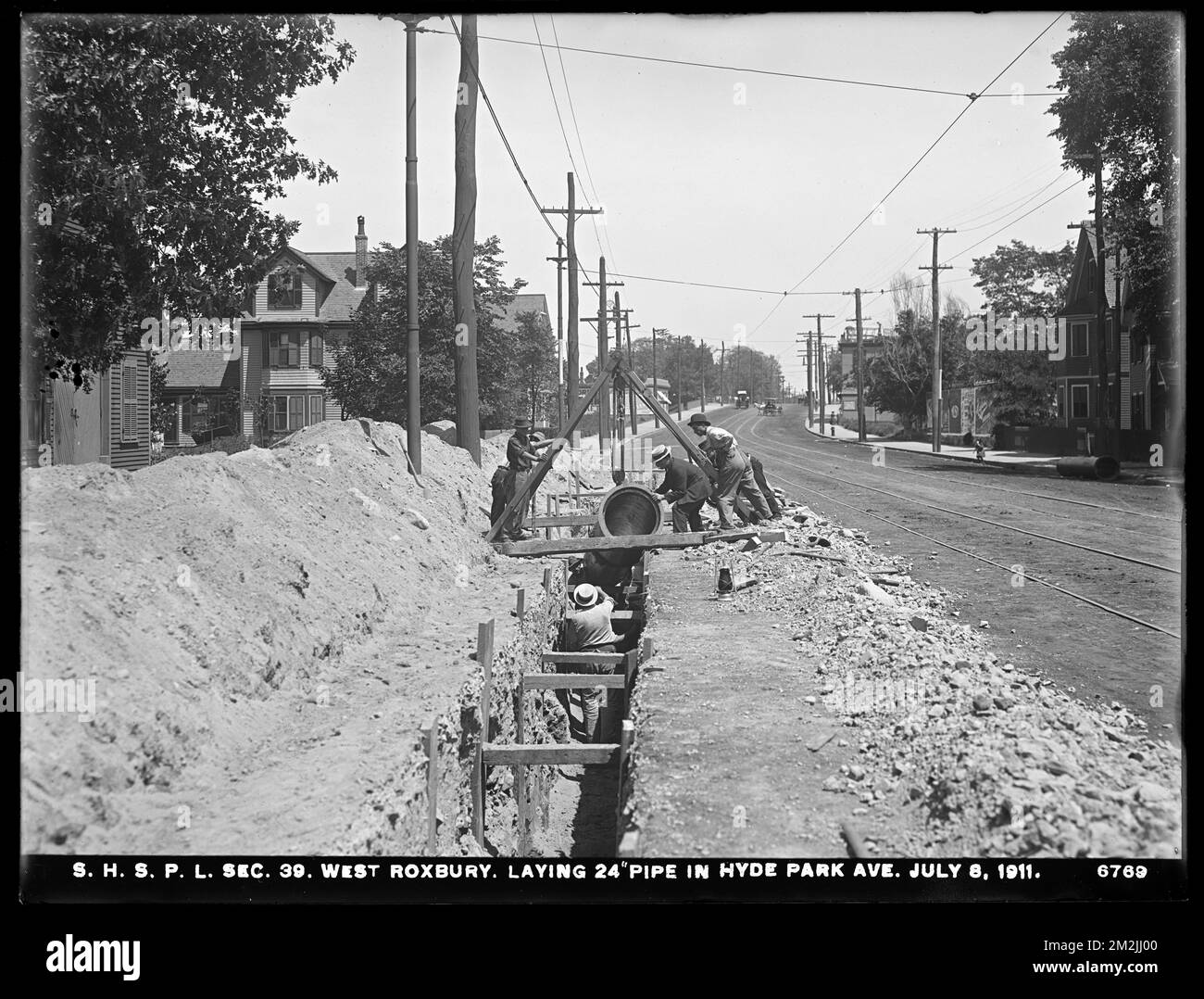 Distribution Department, Southern High Service Pipe Lines, Section 39 ...