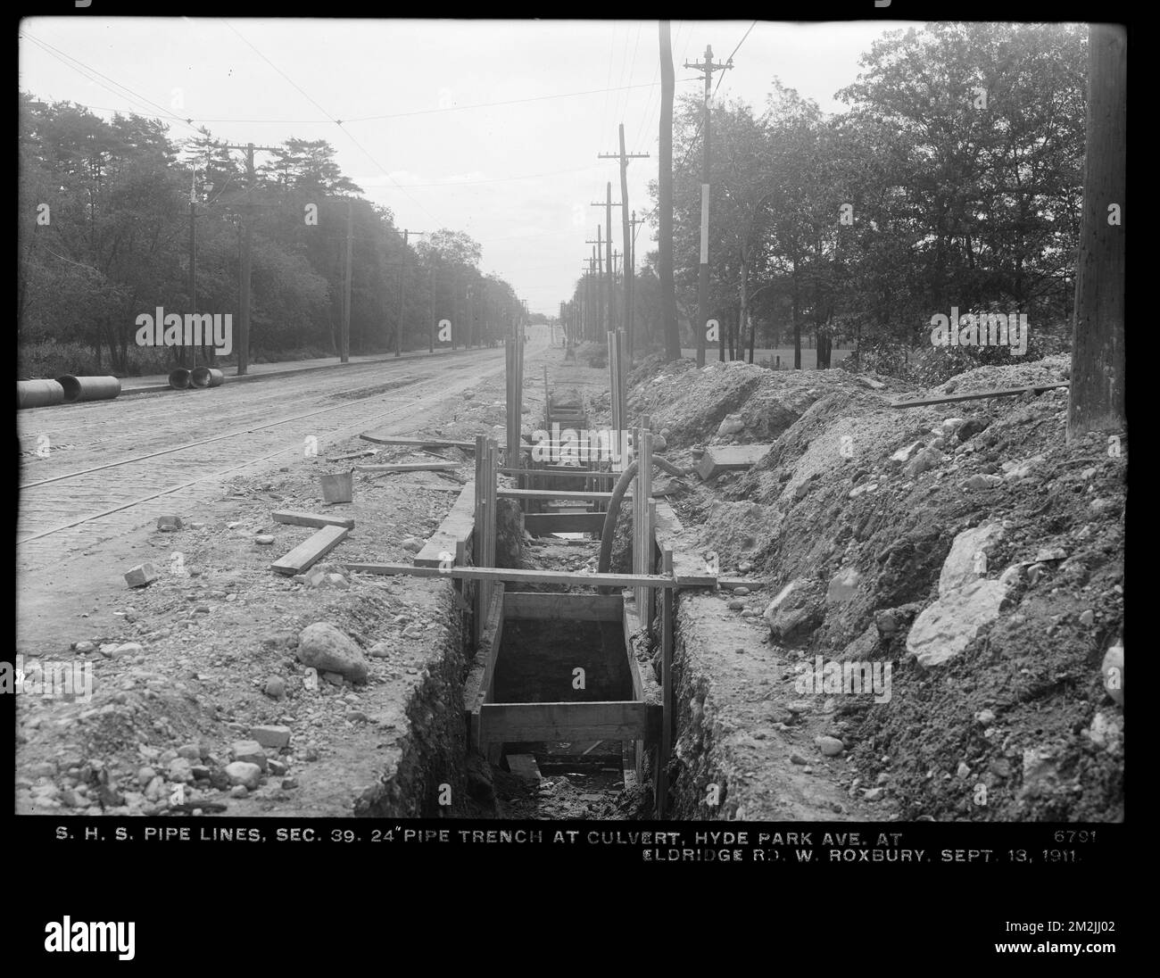 Distribution Department, Southern High Service Pipe Lines, Section 39 ...