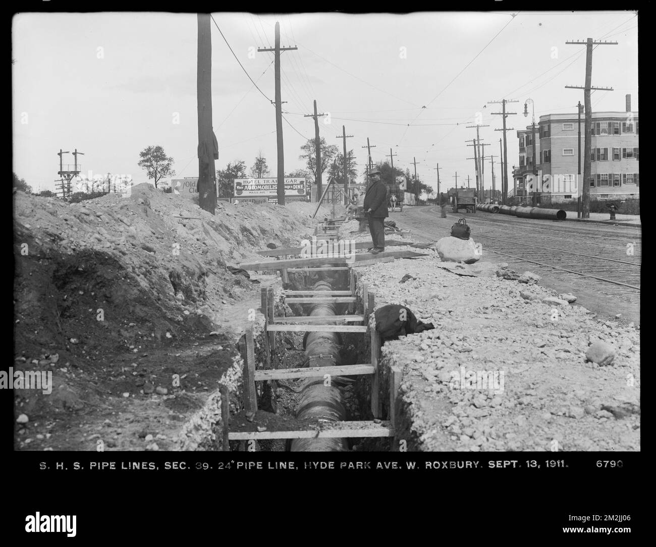 Distribution Department, Southern High Service Pipe Lines, Section 39 ...