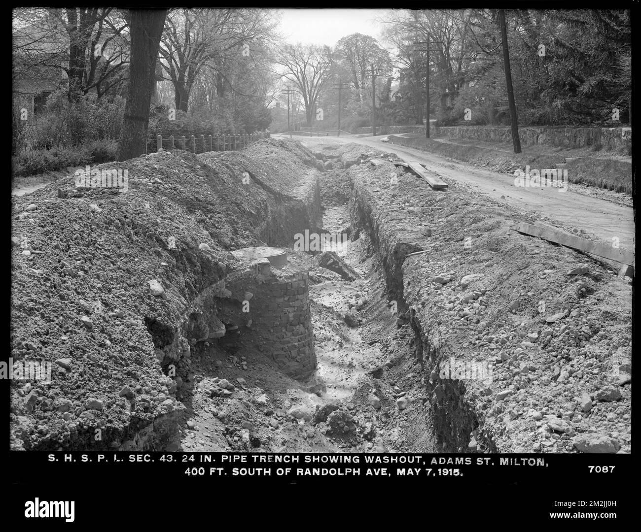 Distribution Department, Southern High Service Pipe Lines, Section 43 ...