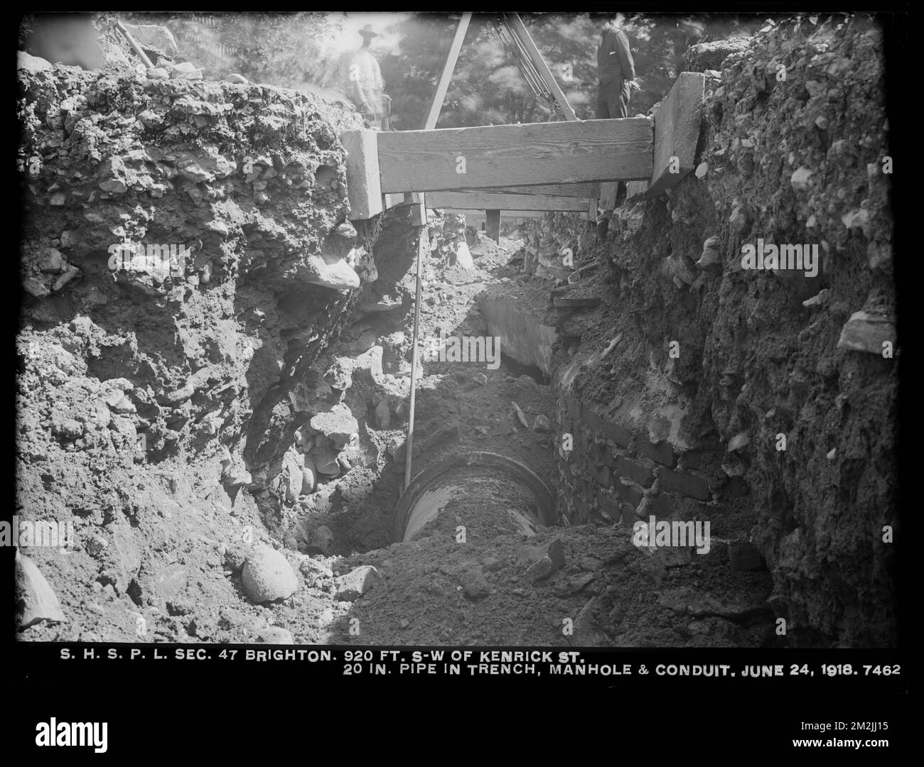 Distribution Department, Southern High Service Pipe Lines, Section 47 ...