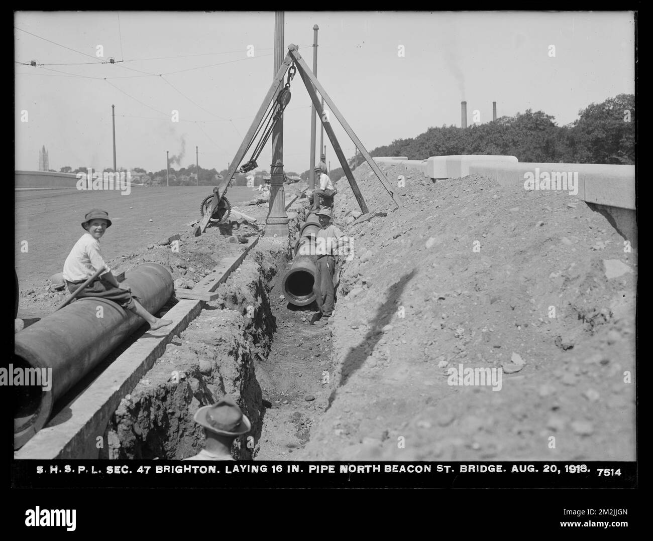 Distribution Department, Southern High Service Pipe Lines, Section 47 ...