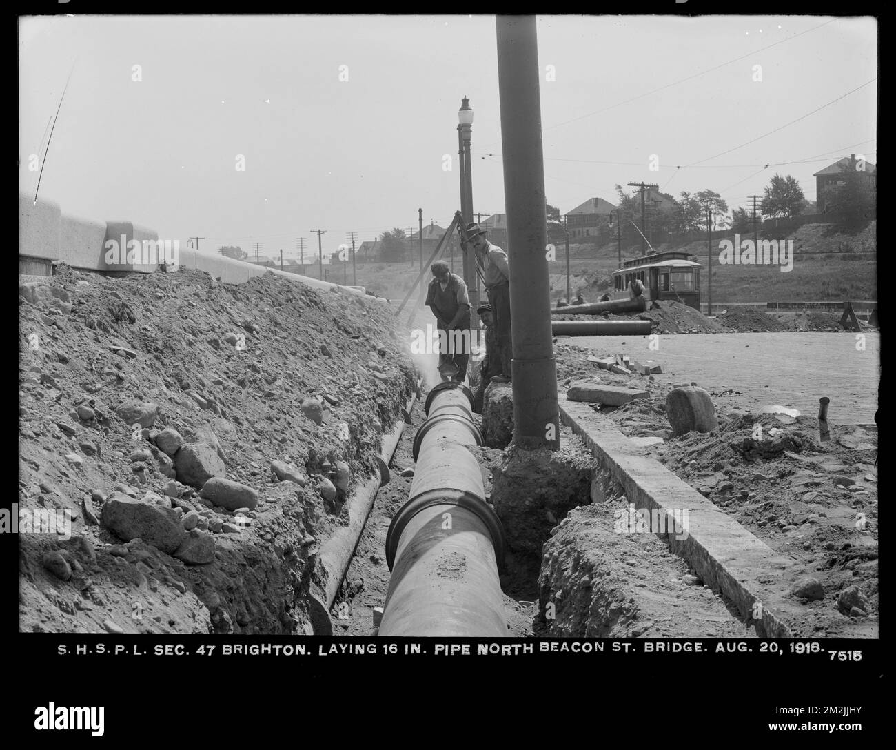 Distribution Department, Southern High Service Pipe Lines, Section 47 ...
