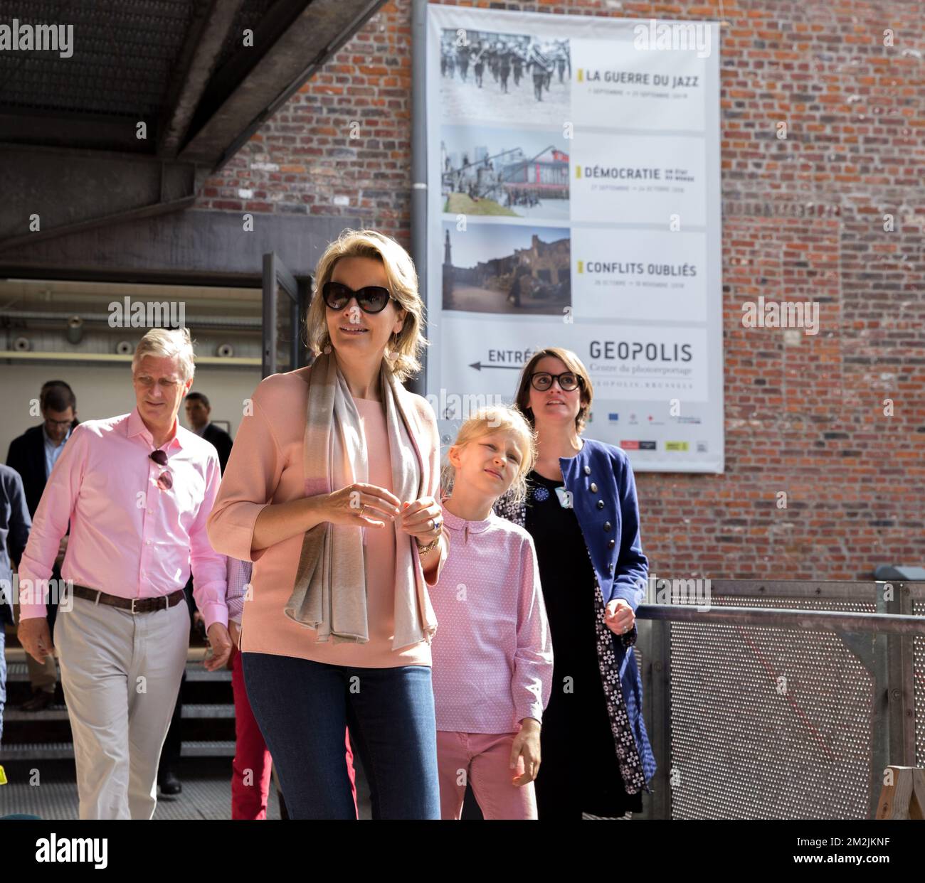 This handout picture, distributed by the Royal Palace shows King ...