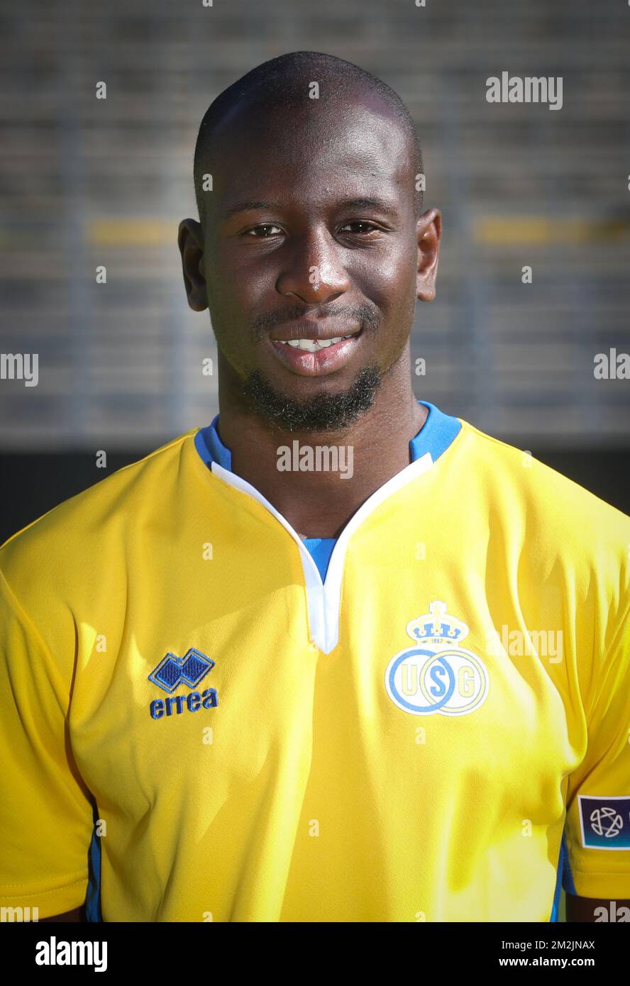 Union's Hamadou Traore poses for photographer at the 2018-2019 season ...