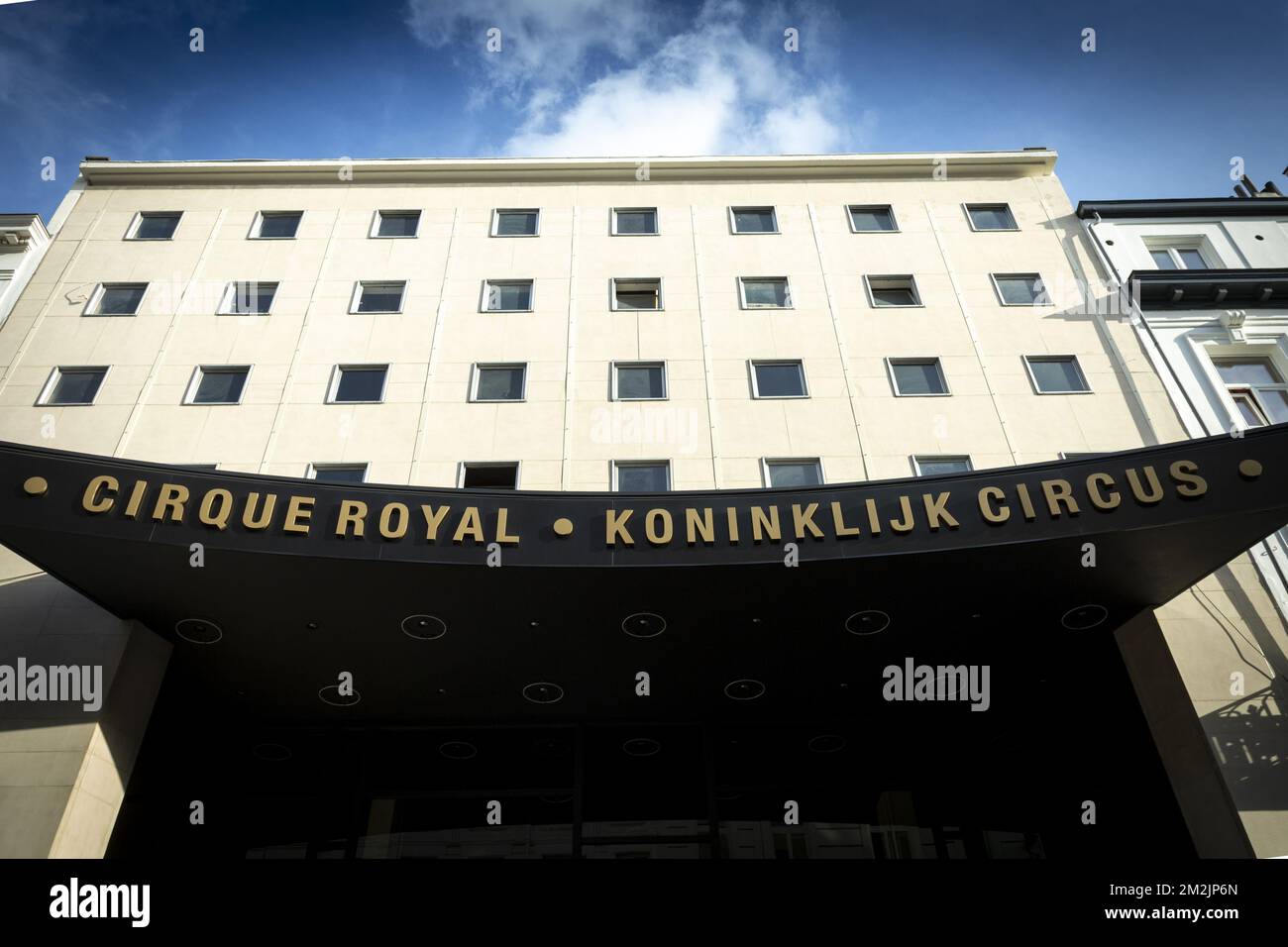 Illustration picture shows the entry to the Cirque Royal - Koninklijk ...