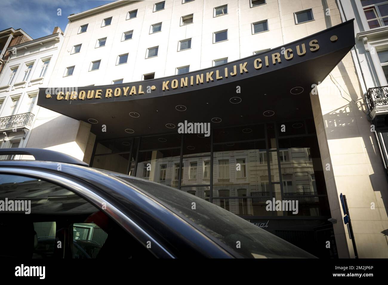 Illustration picture shows the entry to the Cirque Royal - Koninklijk ...