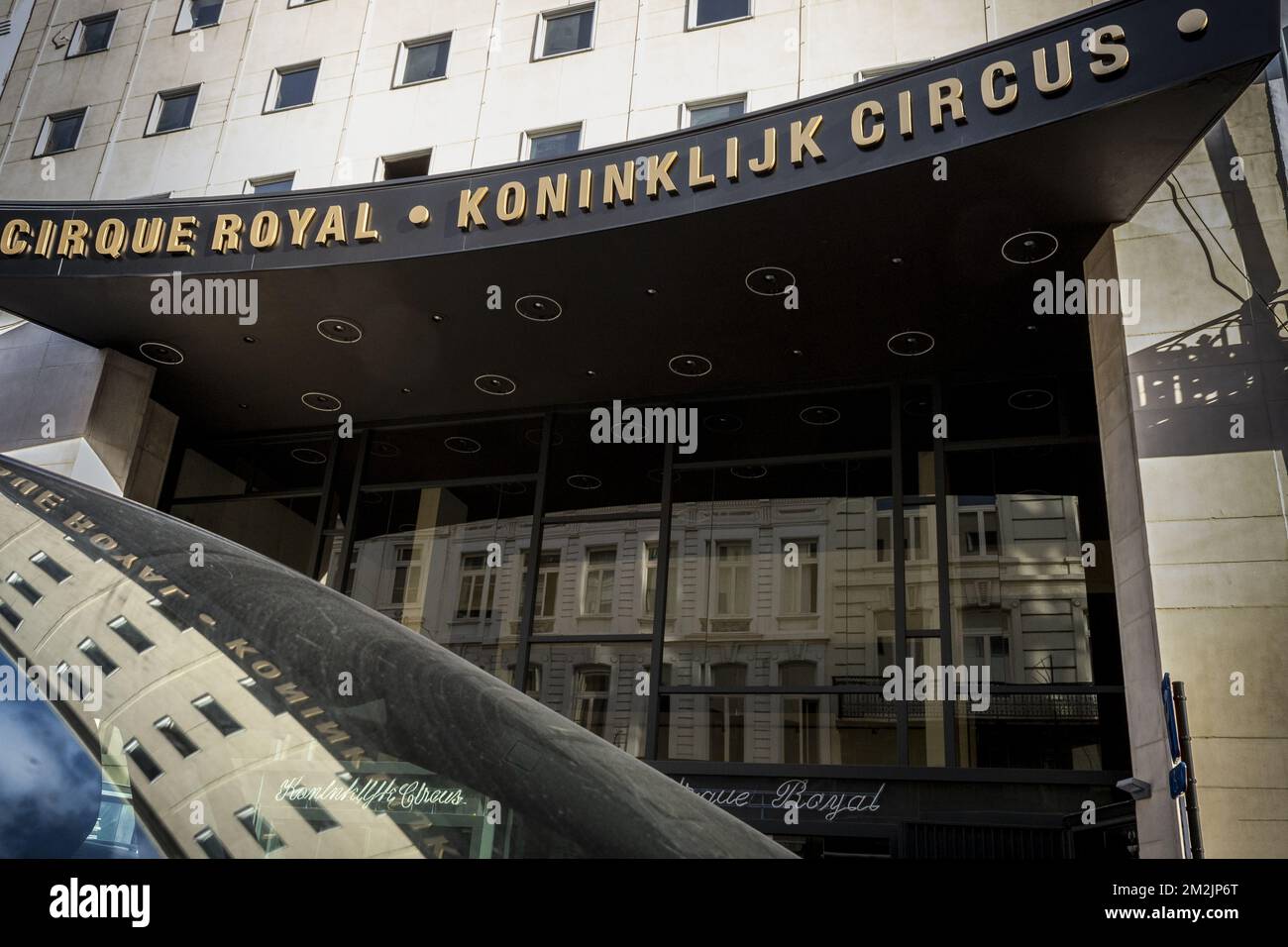 Illustration picture shows the entry to the Cirque Royal - Koninklijk ...