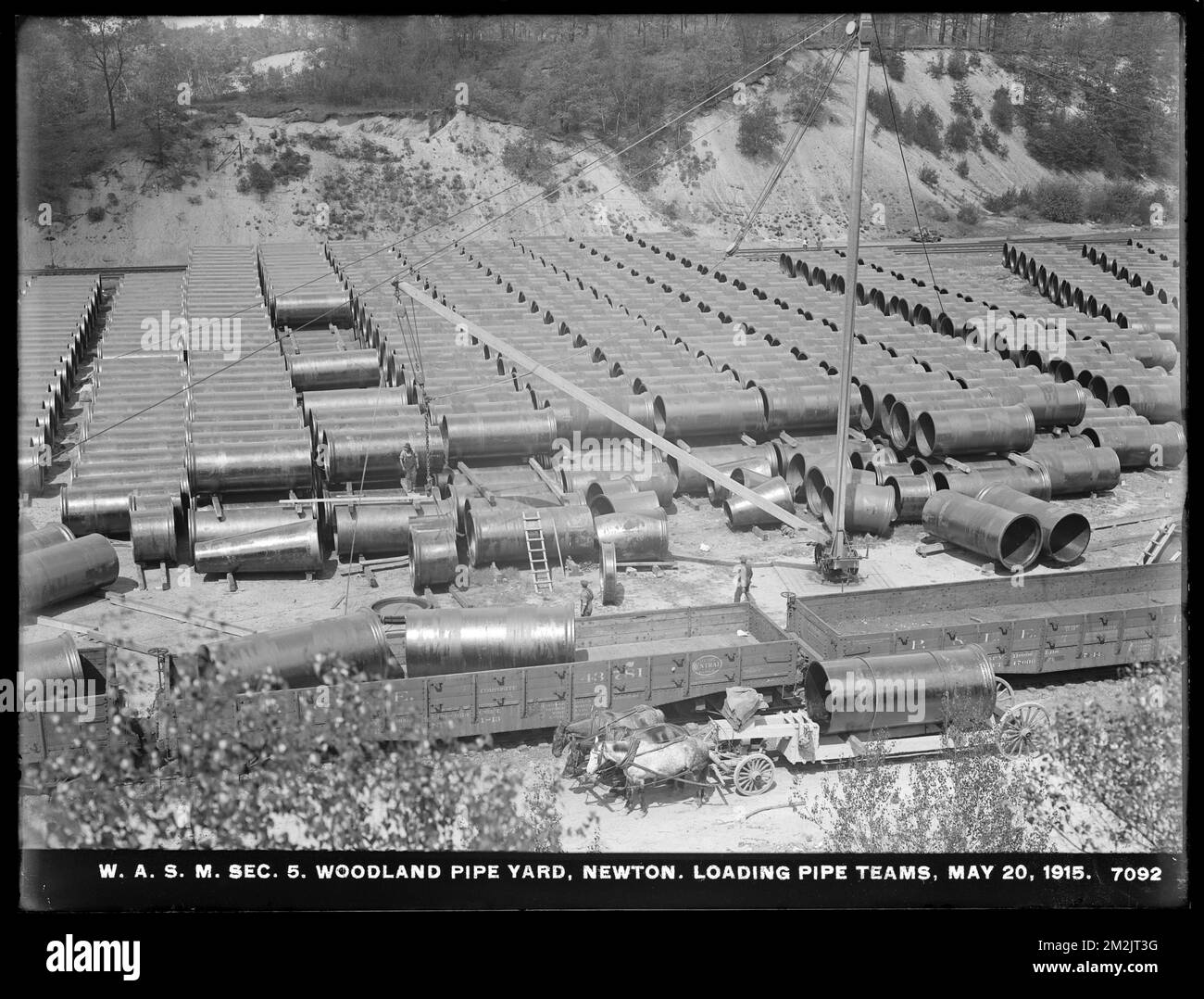 Distribution Department, Weston Aqueduct Supply Mains, Section 5 ...