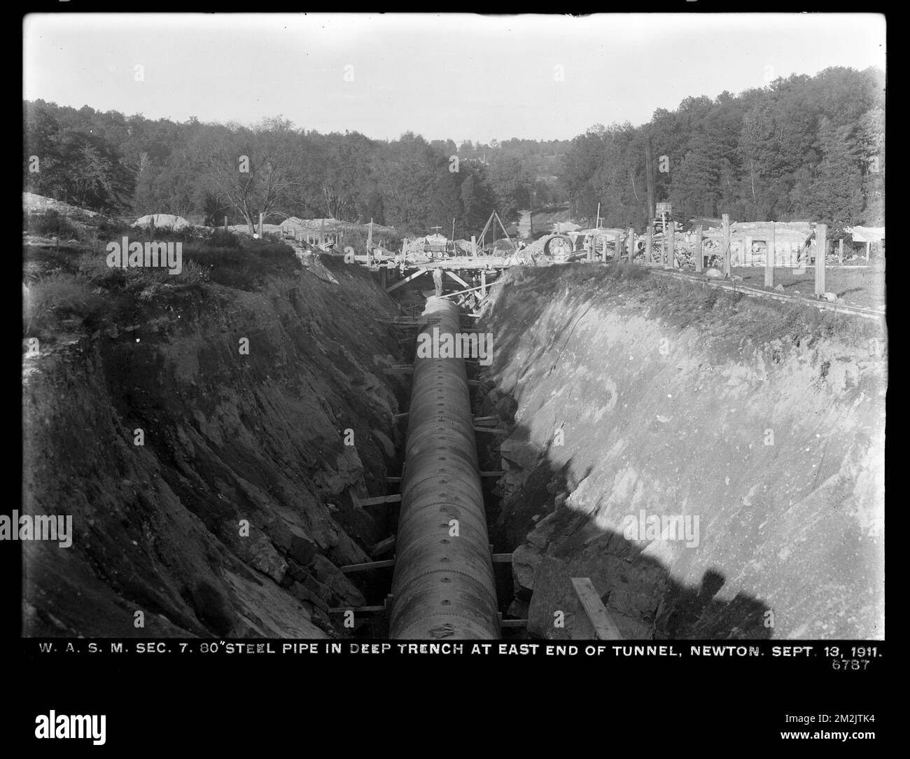 Distribution Department, Weston Aqueduct Supply Mains, Section 7, 80 ...