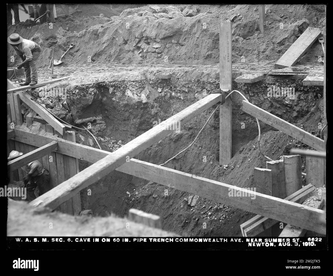 Cave construction Black and White Stock Photos & Images - Alamy