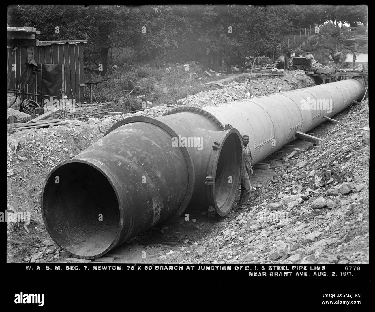 Distribution Department, Weston Aqueduct Supply Mains, Section 7, 76 ...