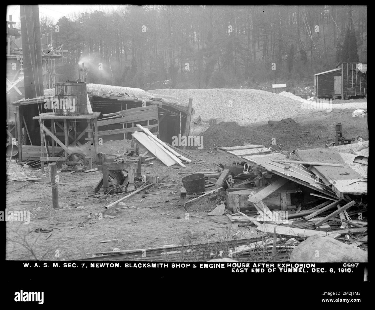 Distribution Department, Weston Aqueduct Supply Mains, Section 7 ...