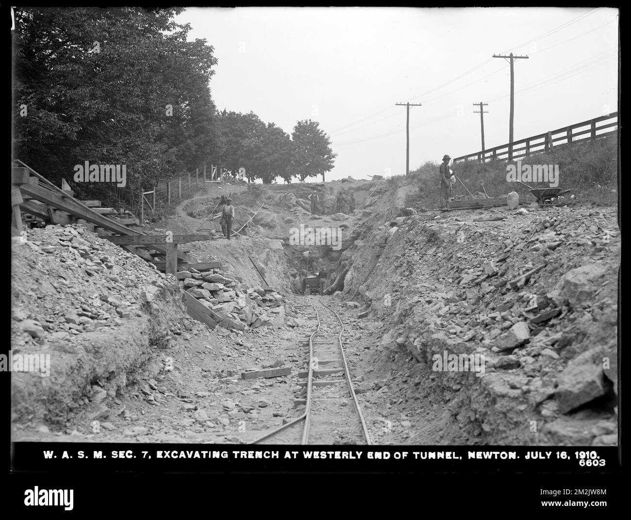 Distribution Department, Weston Aqueduct Supply Mains, Section 7 ...